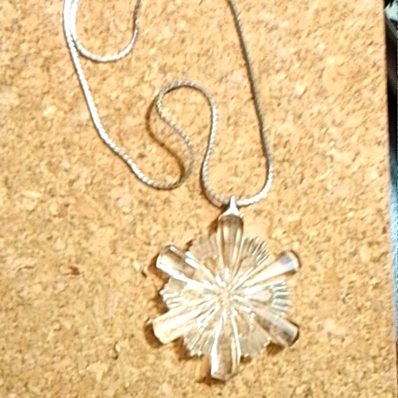 Gorham | Jewelry | Rare Findvintage 979 Gorham Solid Crystal Snow Flake ...